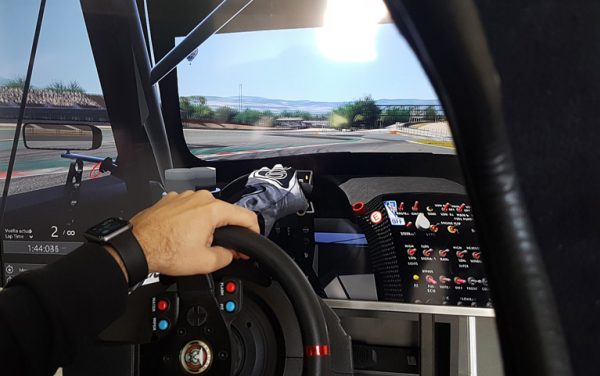 Simtechpro racing simulators in The Art of Performance Tour of Jaguar ...